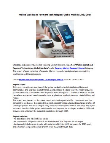 Global Mobile Wallet and Payment Technologies Market Research Report ...