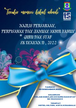 MAJLIS PERSARAAN, PERPISAHAN DAN JAMUAN AKHIR TAHUN GURU DAN STAF SK ...