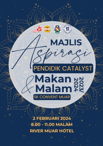 BUKU PROGRAM MAJLIS ASPIRASI PENDIDIK CATALYST DAN MAKAN MALAM 2023/ ...
