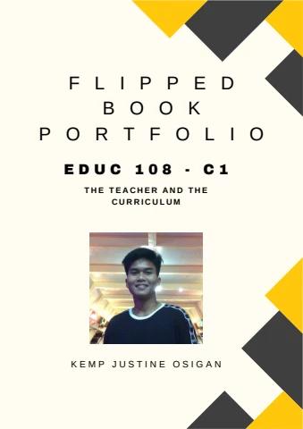 Yellow Modern Portfolio Cover a4 Document