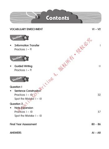 Page 2 - 预备，起！Praktis GO！Writing 4
