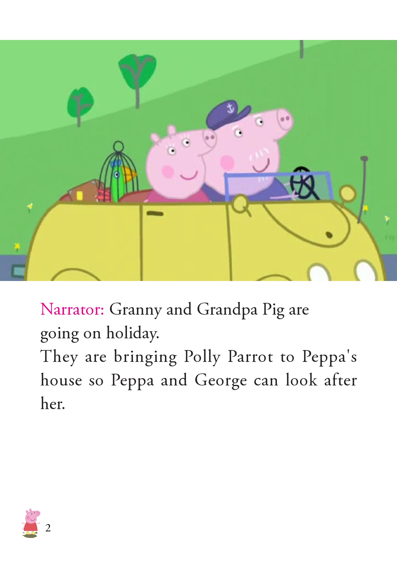 Polly Parrot Peppa Pig