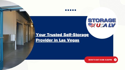 Your Trusted Self-Storage Provider in Las Vegas - Storage USA LV ...