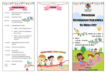Pamplet Sukaneka SK Meru 2022 - Siti Syairah Flip PDF | AnyFlip