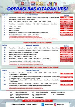 Kitaran Bas A3 Baru - JHEPA UPSI Flip PDF | AnyFlip