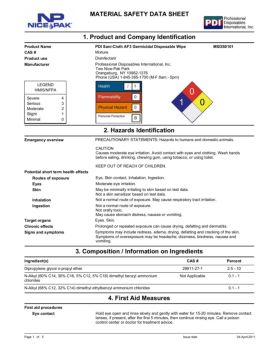 MATERIAL SAFETY DATA SHEET - OU Dentistry - Guset User Flip PDF | AnyFlip