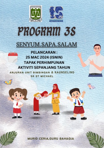 Pelancaran Program 3S ( Senyum,Sapa,Salam)