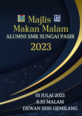 Buku Program Majlis Makan Malam Alumni SMK Sungai Pasir 2023 - Smk ...
