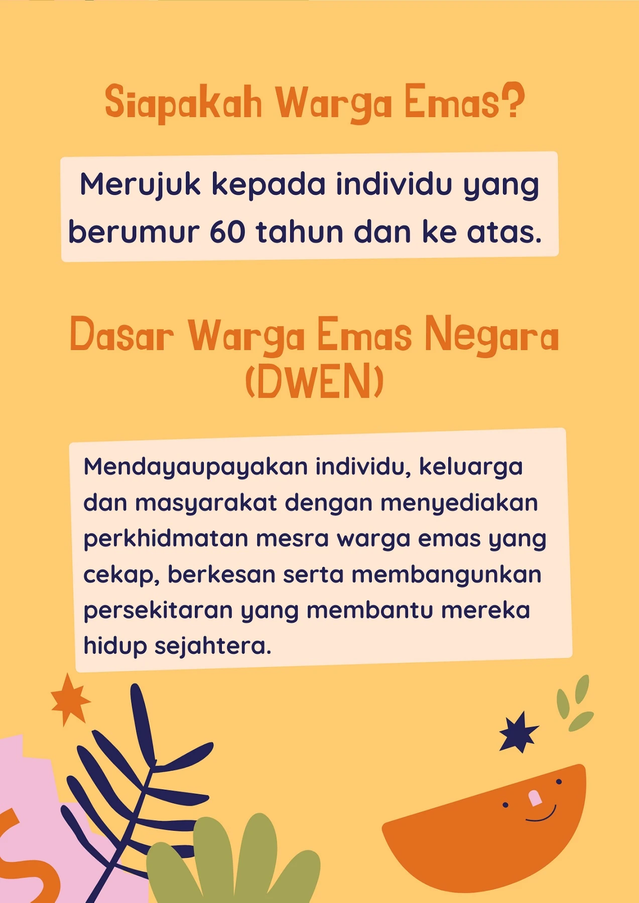 Sayangi Warga Emas