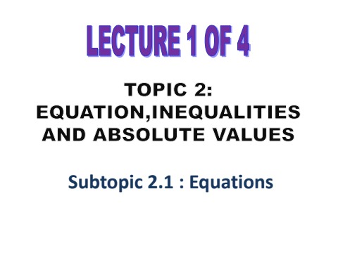 SM015 Chapter 2 (Lecture 1 of 4) - LIM TENG KEE KM-Pensyarah Flip PDF ...