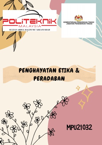EFOLIO PENGHAYATAN ETIKA DAN PERDABAN - Nur Mashitah Flip PDF | AnyFlip