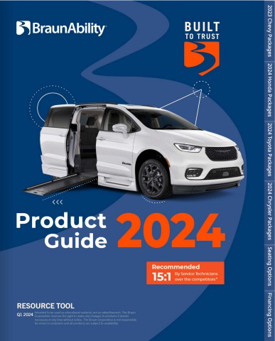 2022 BraunAbility Product Guide - Superior Van and Mobility Flip PDF ...