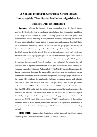 A Spatial-Temporal Knowledge Graph Based Interpretable Time-Series ...