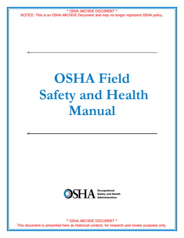 OSHA Field Safety and Health Manual