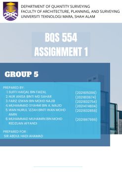 BQS 554_Assignment 1_AP224_GROUP 5 - Muhaimin Redzuan Flip PDF | AnyFlip