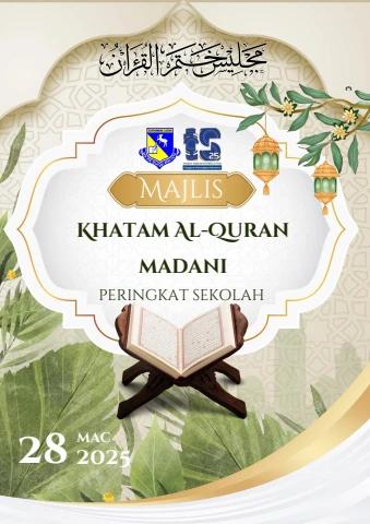 BUKU PROGRAM MAJLIS KHATAM AL-QURAN 1446H - nuriffah956 Flip PDF | AnyFlip