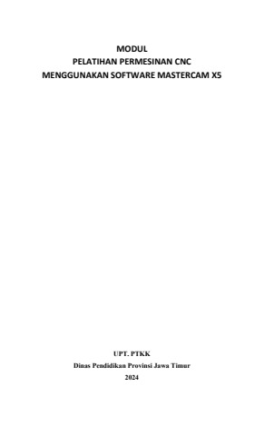 MODUL PELATIHAN CNC UPT.PTKK 2024