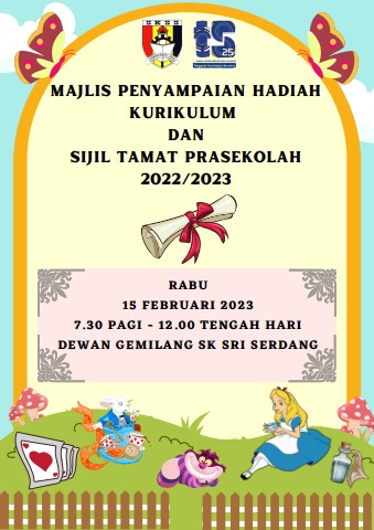 Buku Program Majlis Penyampaian Hadiah Kurikulum dan Sijil Tamat ...