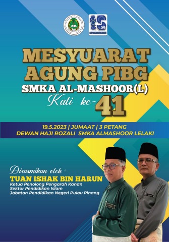 BUKU PROGRAM PIBG SMKA AL MASHOOR (L) 2023 - Mohd Wazir Mat Arshad Flip ...