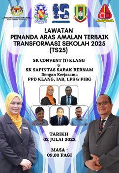 BUKU PROGRAM LAWATAN PENANDA ARAS AMALAN TERBAIK TRANSFORMASI SEKOLAH 2025 (TS25) - iefah alongz ...