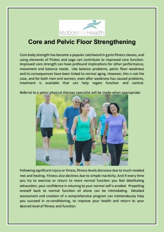 Physical Training - Best Way to Walk with Confidence