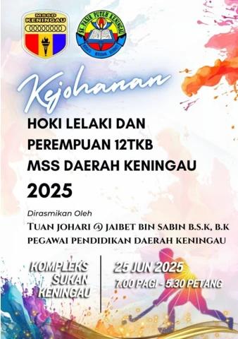 KEJOHANAN HOKI LELAKI DAN PEREMPUAN 12TKB MSSD KENINGAU 2025 - g-00235303 Flip PDF | AnyFlip