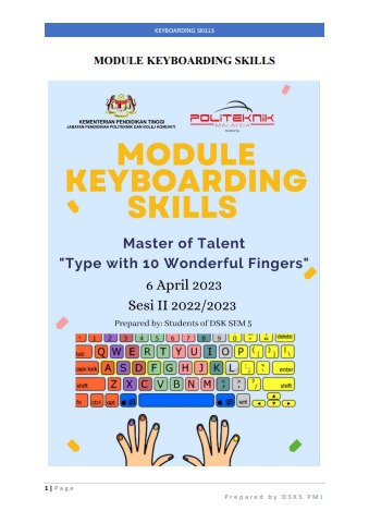 MODULE KEYBOARDING SKILLS - nnjwarsli Flip PDF | AnyFlip