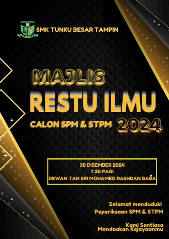 BUKU PROGRAM MAJLIS RESTU ILMU SPM DAN STPM 2024