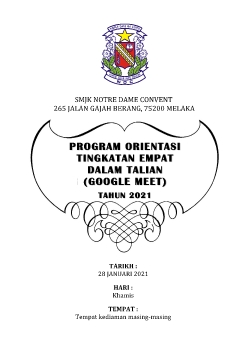 NDC Form 4 Orientation 2021.docx - Pauling Chia | Membalik PDF Dalam ...