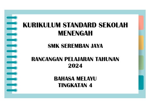 2024 RPT BM T4 - NIK RAZIAH BINTI NIK MOHAMAD AZMY KPM-Guru Flip PDF | AnyFlip