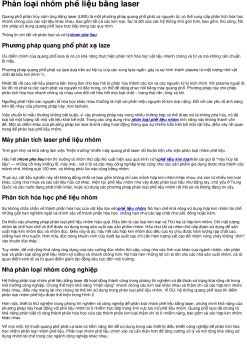 Phan loai nhom phe lieu bang laser - phelieunhomplt Flip PDF | AnyFlip