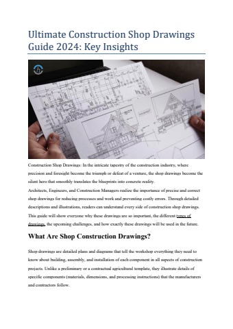 Ultimate Construction Shop Drawings Guide 2024: Key Insights - CAD ...