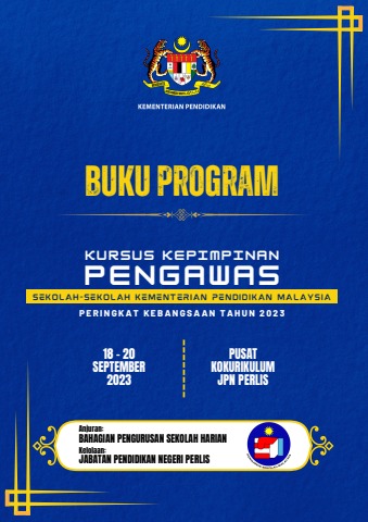 BUKU PROGRAM KURSUS KEPIMPINAN PENGAWAS SEKOLAH-SEKOLAH KEMENTERIAN ...