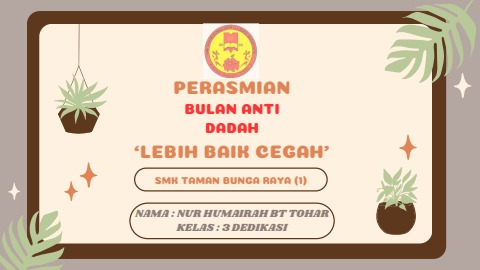 Bulan anti dadah - Nur Humairah Flip PDF | AnyFlip