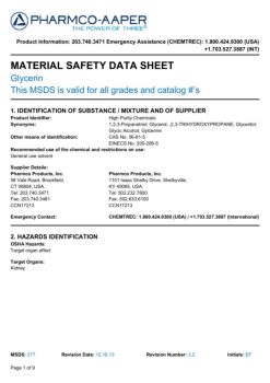 MATERIAL SAFETY DATA SHEET - PHARMCO-AAPER - Guset User Flip PDF | AnyFlip