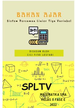 BAHAN AJAR 2 (SPLTV)_CICI FITRI LESTARI-3-24 - chichy18th Flip PDF | AnyFlip