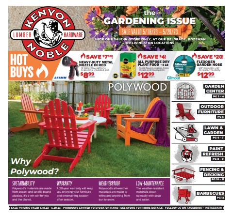 May 2 Sale Flyer - Gardening Issue