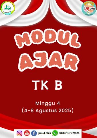 Week 4 Modul Ajar TK B (4-8 Aug 2025)