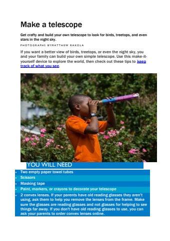 15-A-Make a telescope
