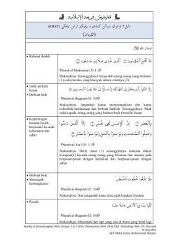 Dalil-dalil KBAT PSI - Quran - herny | Membalik PDF Dalam talian | AnyFlip