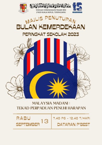 BUKU PROGRAM PENUTUP BULAN KEMERDEKAAN 2023 - WaN FaZiRa Flip PDF | AnyFlip