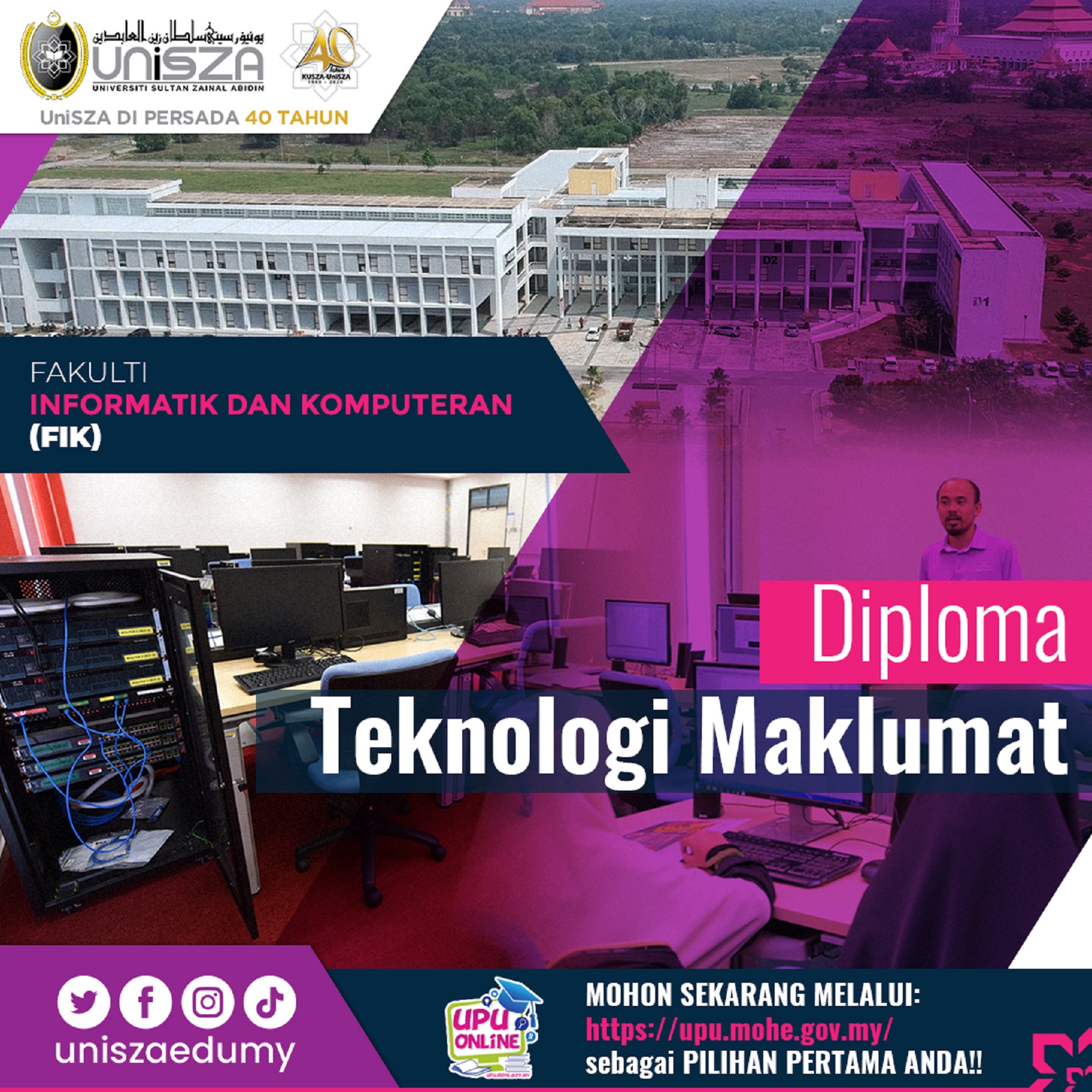 Persada Unisza Logo SULTAN ZAINAL ABIDIN UNIVERSITY