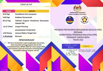 PROGRAM PENTAKSIRAN BERASASKAN SEKOLAH (PBS) BERSAMA KPM TAHUN 2022 ...