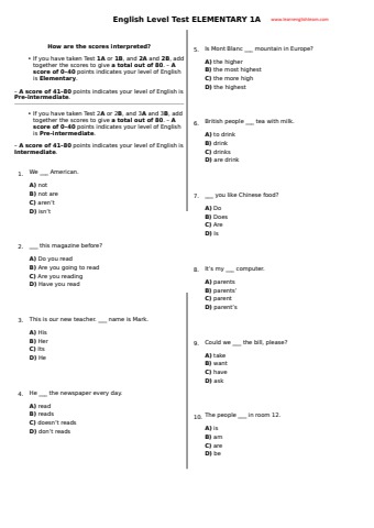 1_english-level-test-elementary-a1-learnenglishteam.com_