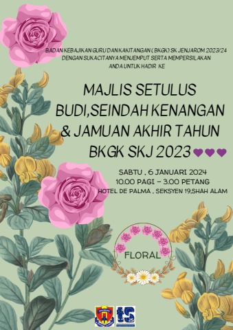 BUKU PROGRAM MAJLIS SETULUS BUDI,SEINDAH KENANGAN& JAMUAN AKHIR TAHUN ...