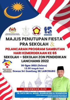 BUKU PROGRAM MAJLIS PENUTUPAN FIESTA PRA SEKOLAH DAN PELANCARAN PROGRAM SAMBUTAN HARI ...