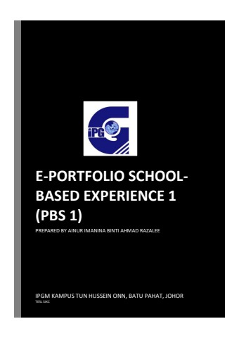 PBS 1 E-PORTFOLIO