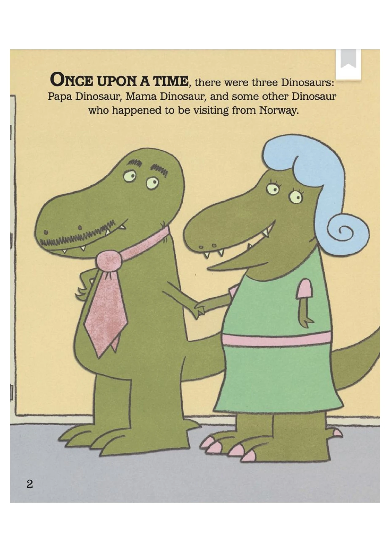 Goldilocks And The Three Dinosaurs