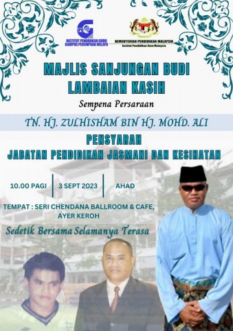 Majlis Sanjungan Budi Lambaian Kasih - BM70622 Nor Aleya Maisarah Binti ...