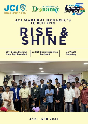 Rise and Shine - JCI Madurai Dynamic - jcimdudynamic Flip PDF | AnyFlip